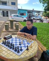 Chess player terrinha (Leonardo Morais de Paula from Catalo - Gois, Brazil)